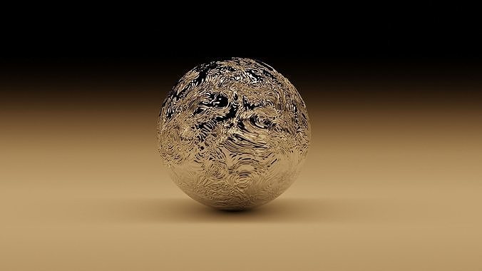 a silver and gold ball free Texture | CGTrader