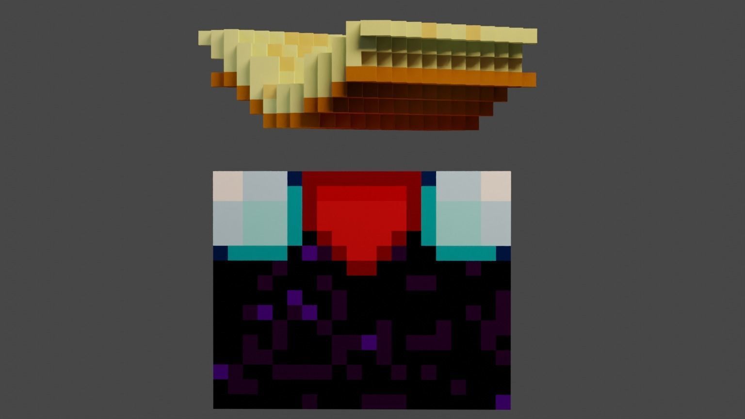 3D model Minecraft Enchanting Table voxel art VR / AR / low-poly | CGTrader