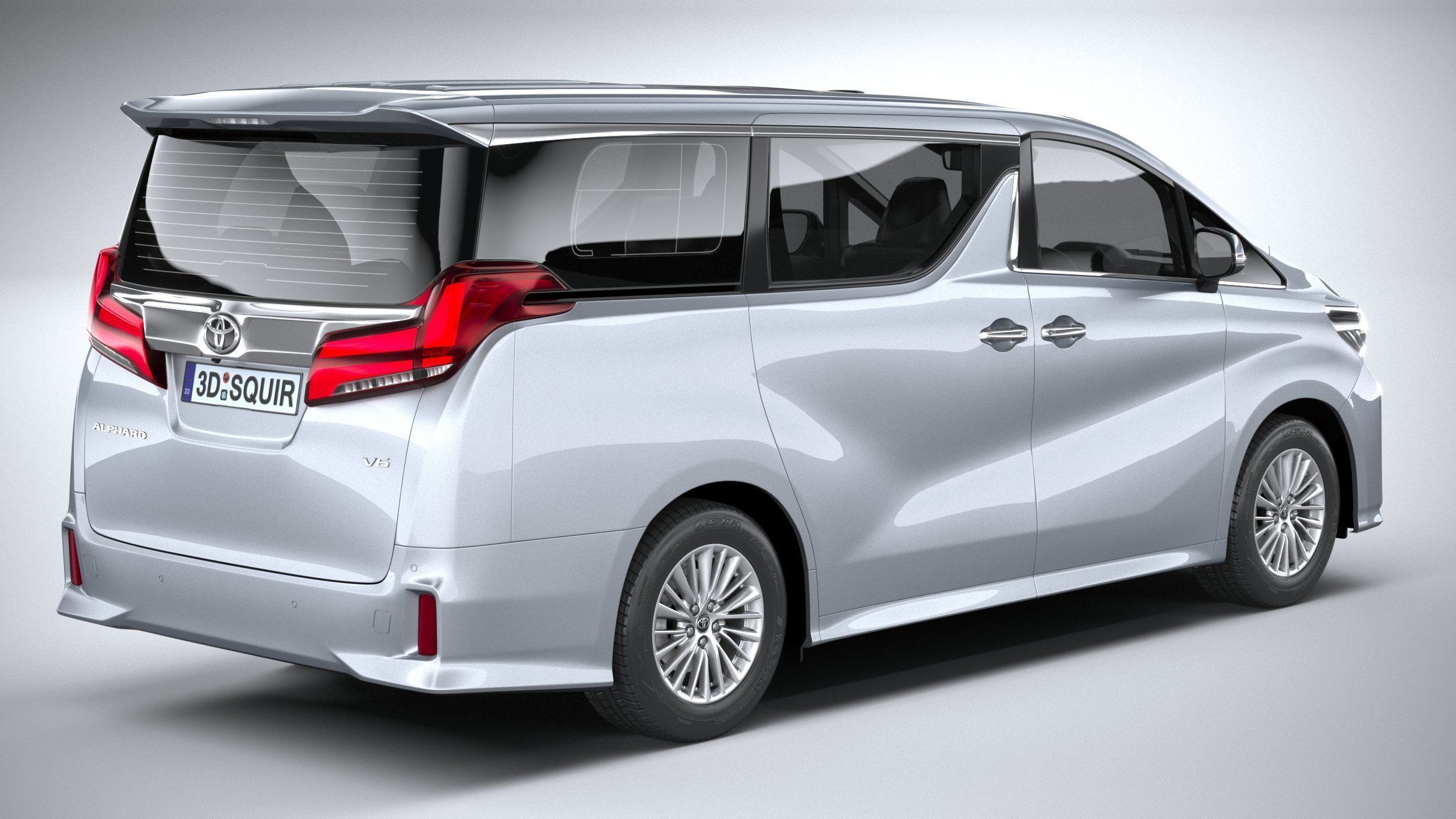 Toyota Alphard 2023 3D model | CGTrader