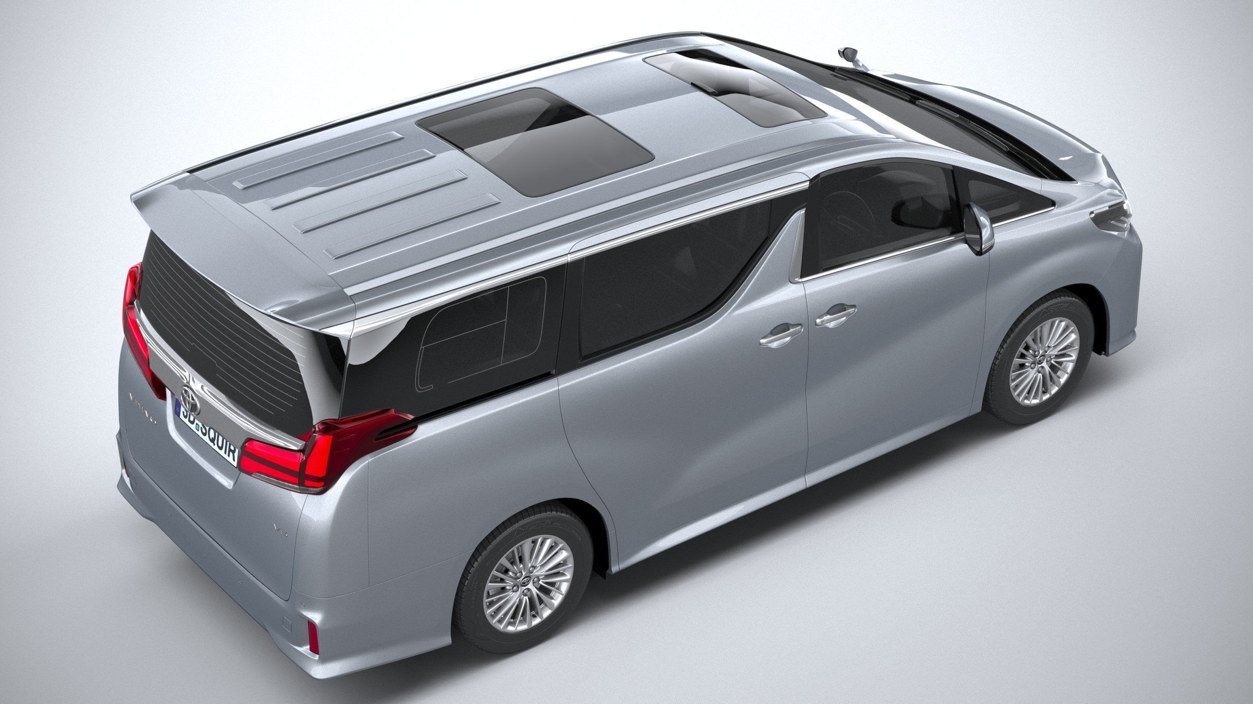 Toyota Alphard 2023 3D model | CGTrader
