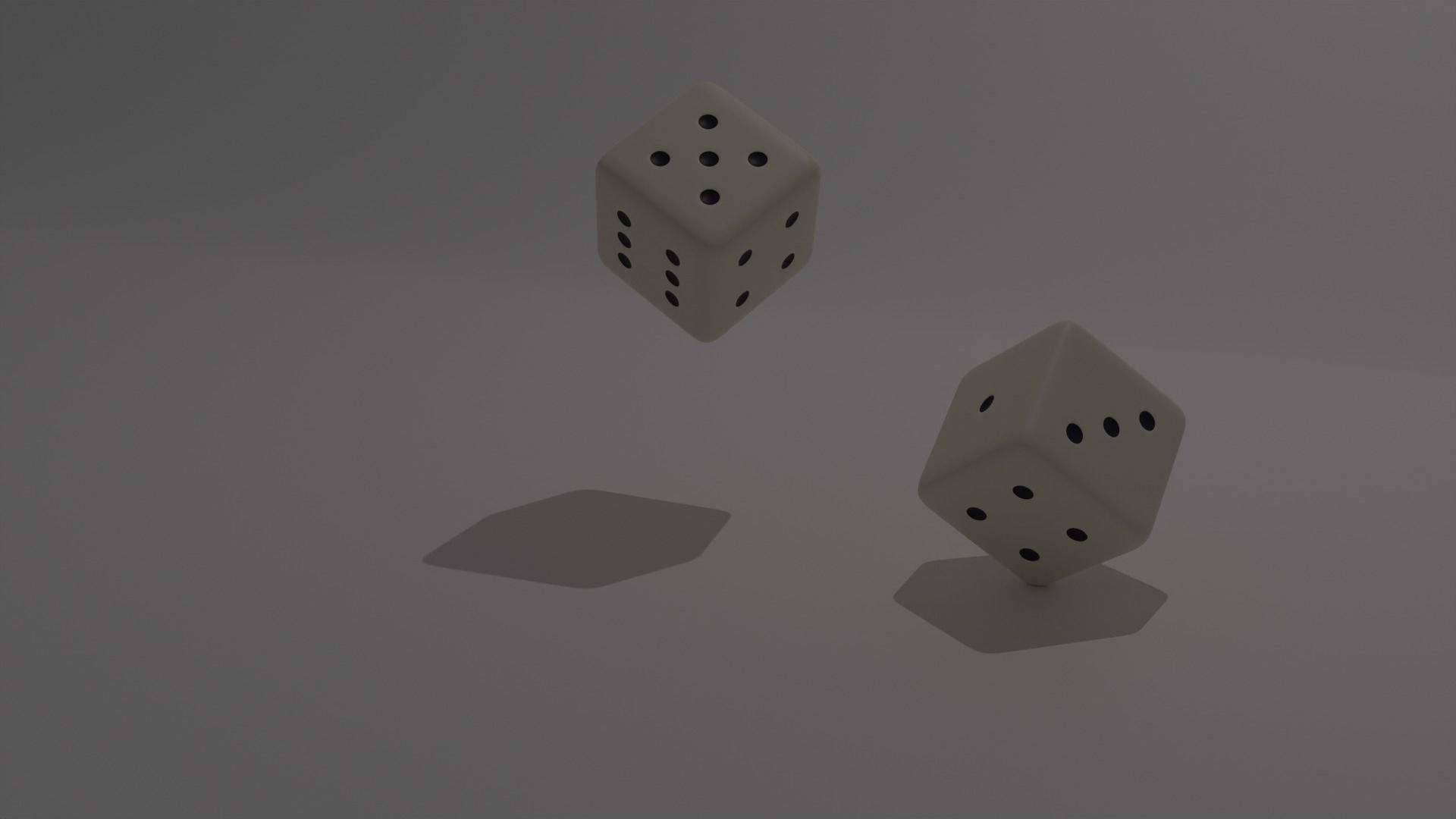 Low-poly Dice free 3D model | CGTrader