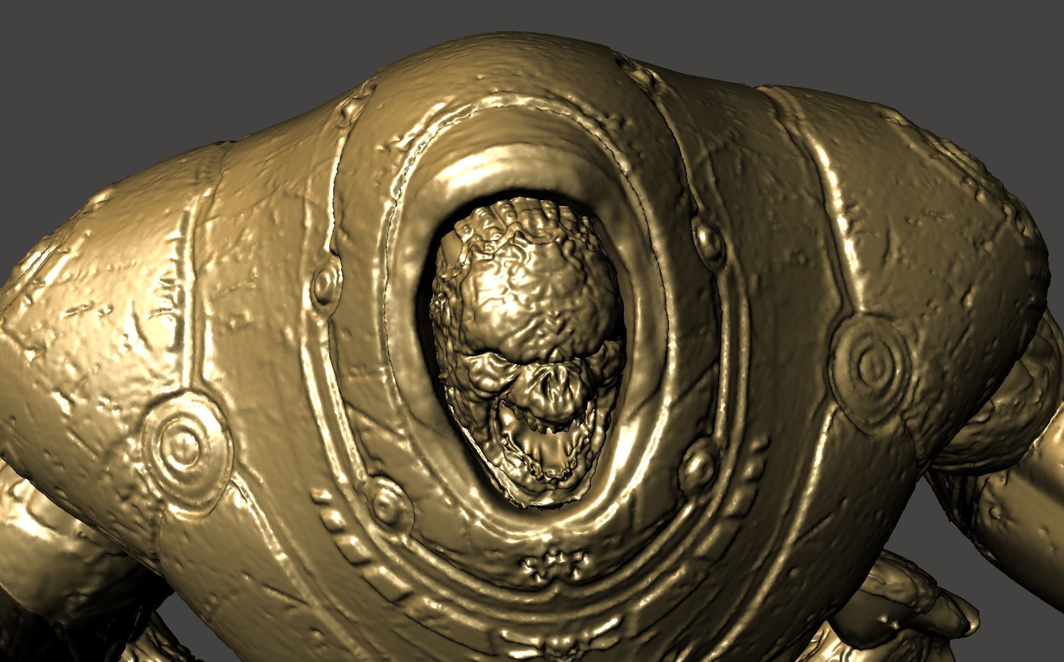 THE MAKRON QUAKE 4 modular ultra-high Detailed STL 3D model 3D model 3D ...