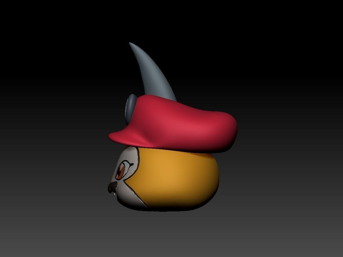 Digimon Tsunomon Mario free 3D model 3D printable | CGTrader