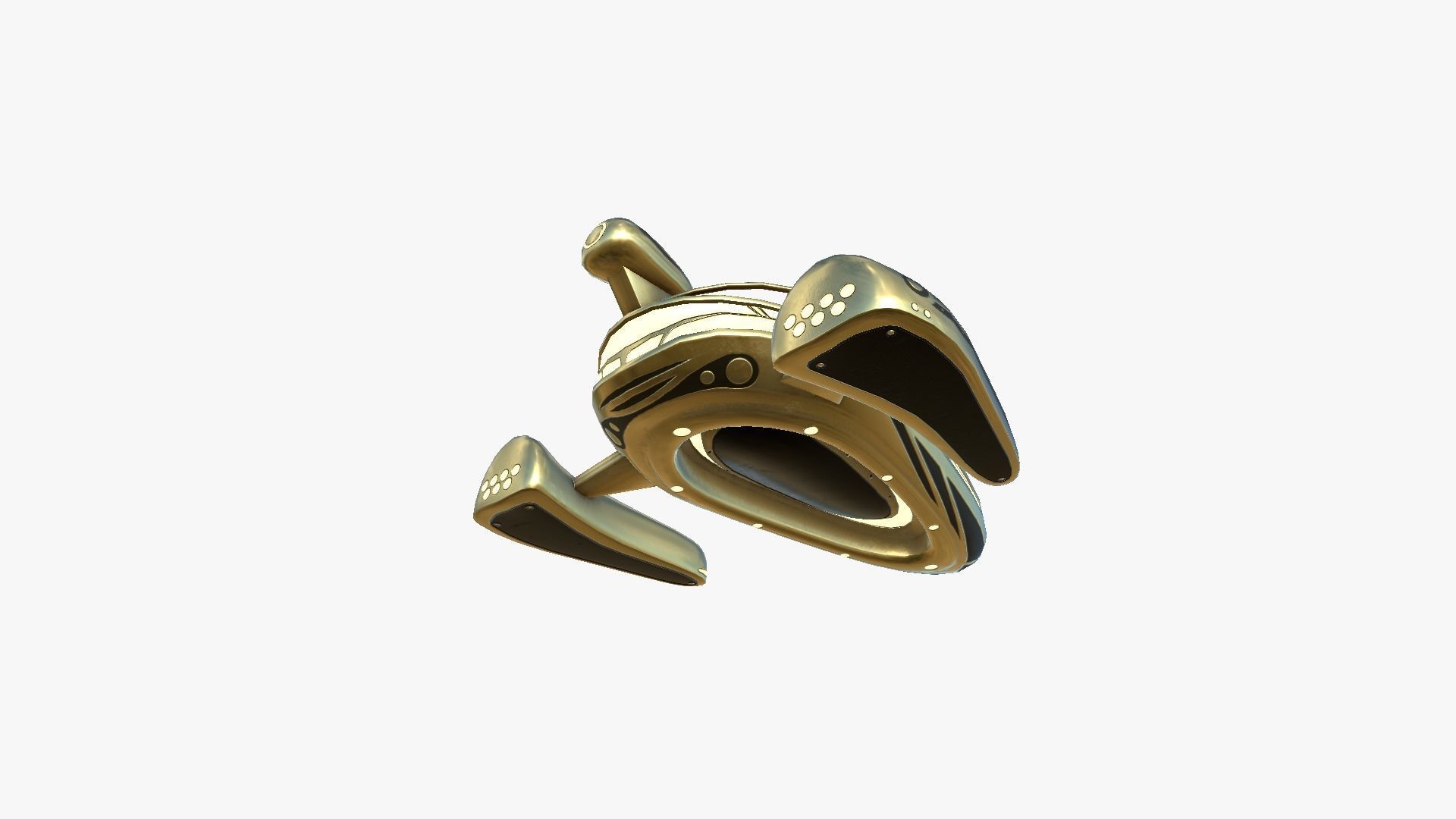 10 Alien Spaceship UFO H Collection - Sci Fi Spacecraft Design VR / AR ...
