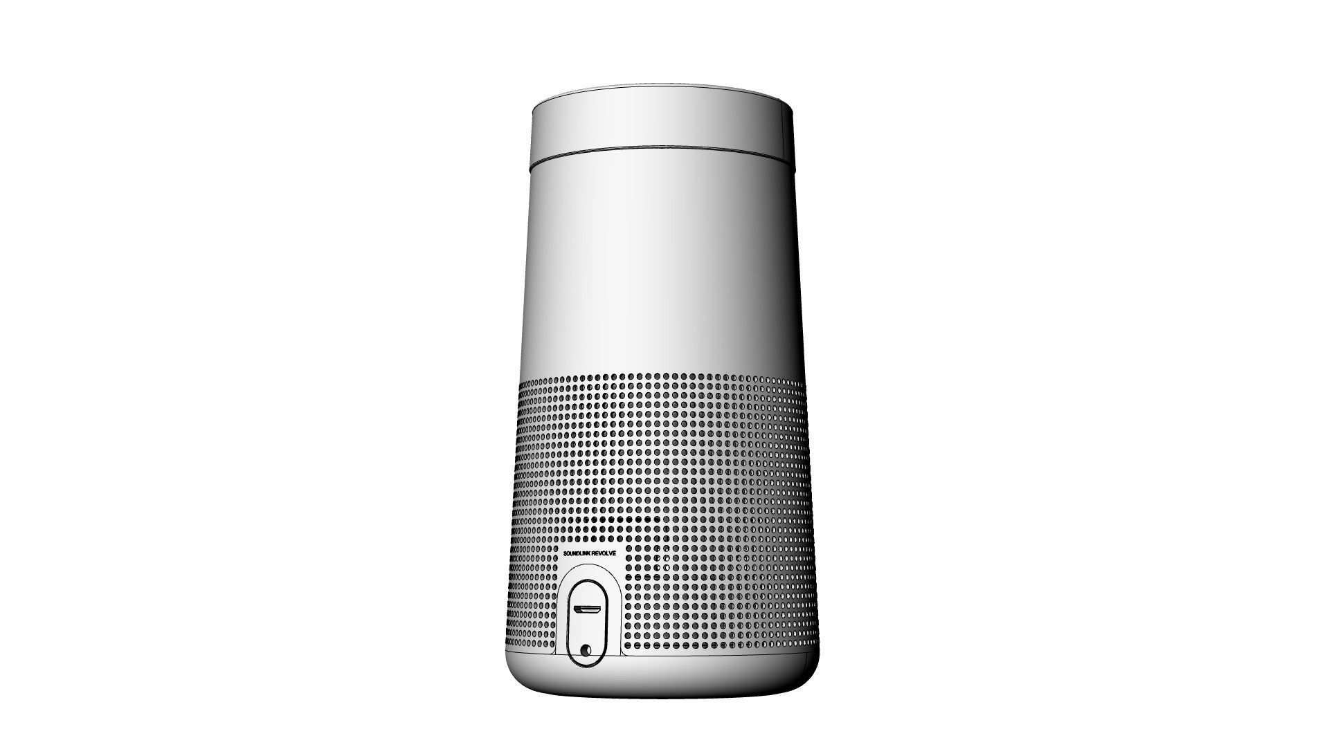 BOSE REVOLVE SOUNDLINK SPEAKER 3D model | CGTrader