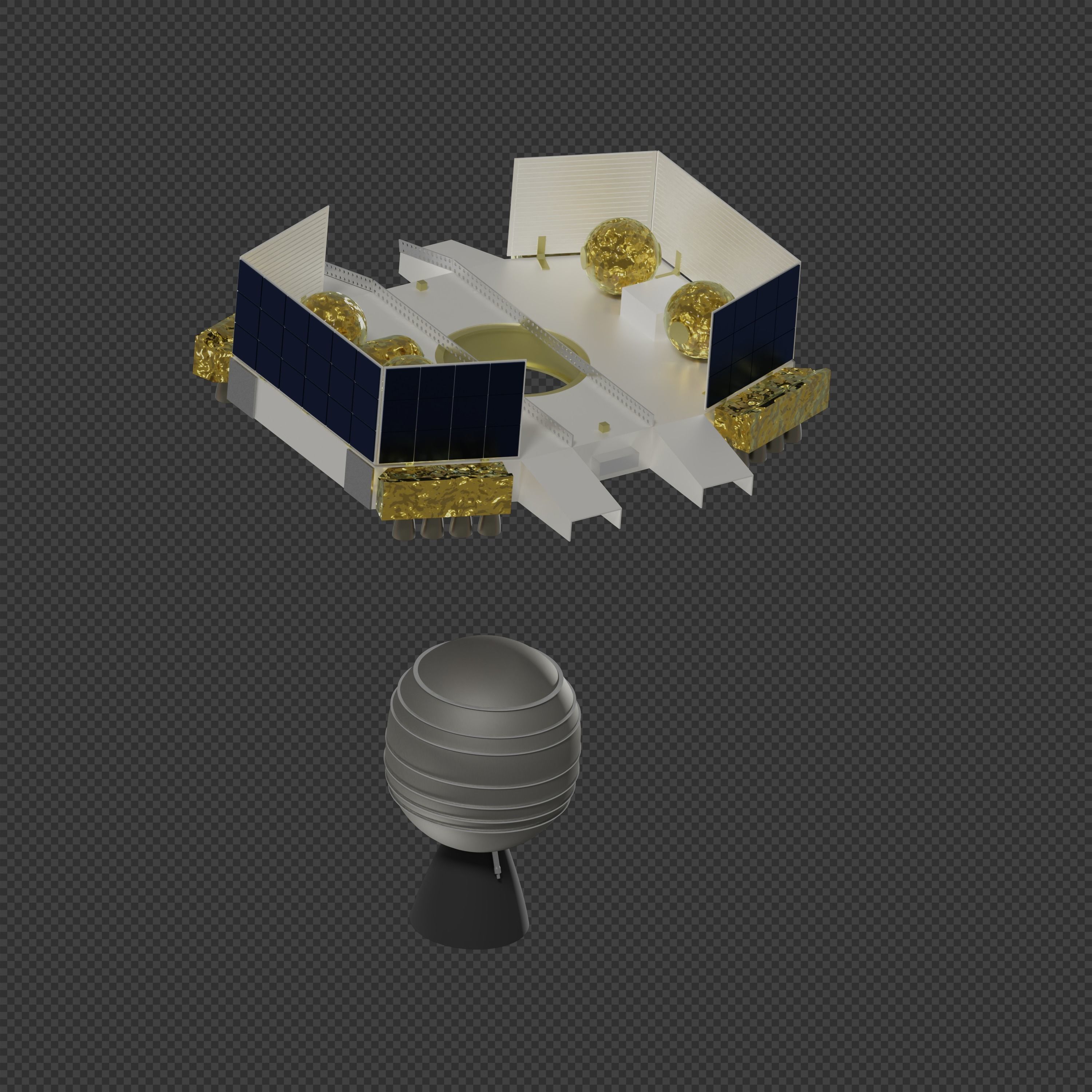 NASA Lunar Pallet Lander 3D model | CGTrader