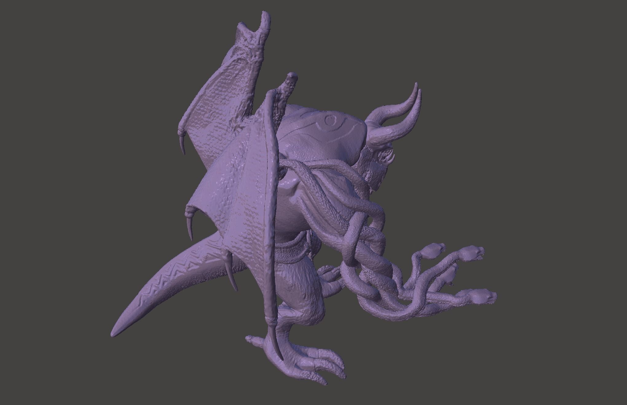 TRUE OGRE TEKKEN TAG TOURNAMENT TTT2 ULTRA-HIGH DETAILED STL 3D model ...