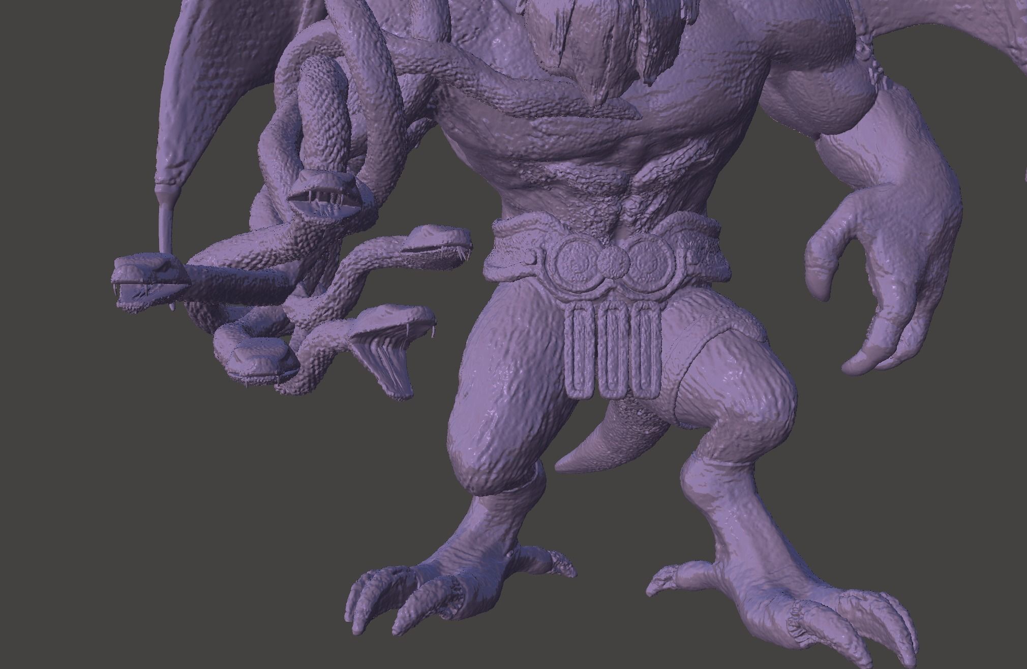 TRUE OGRE TEKKEN TAG TOURNAMENT TTT2 ULTRA-HIGH DETAILED STL 3D model ...