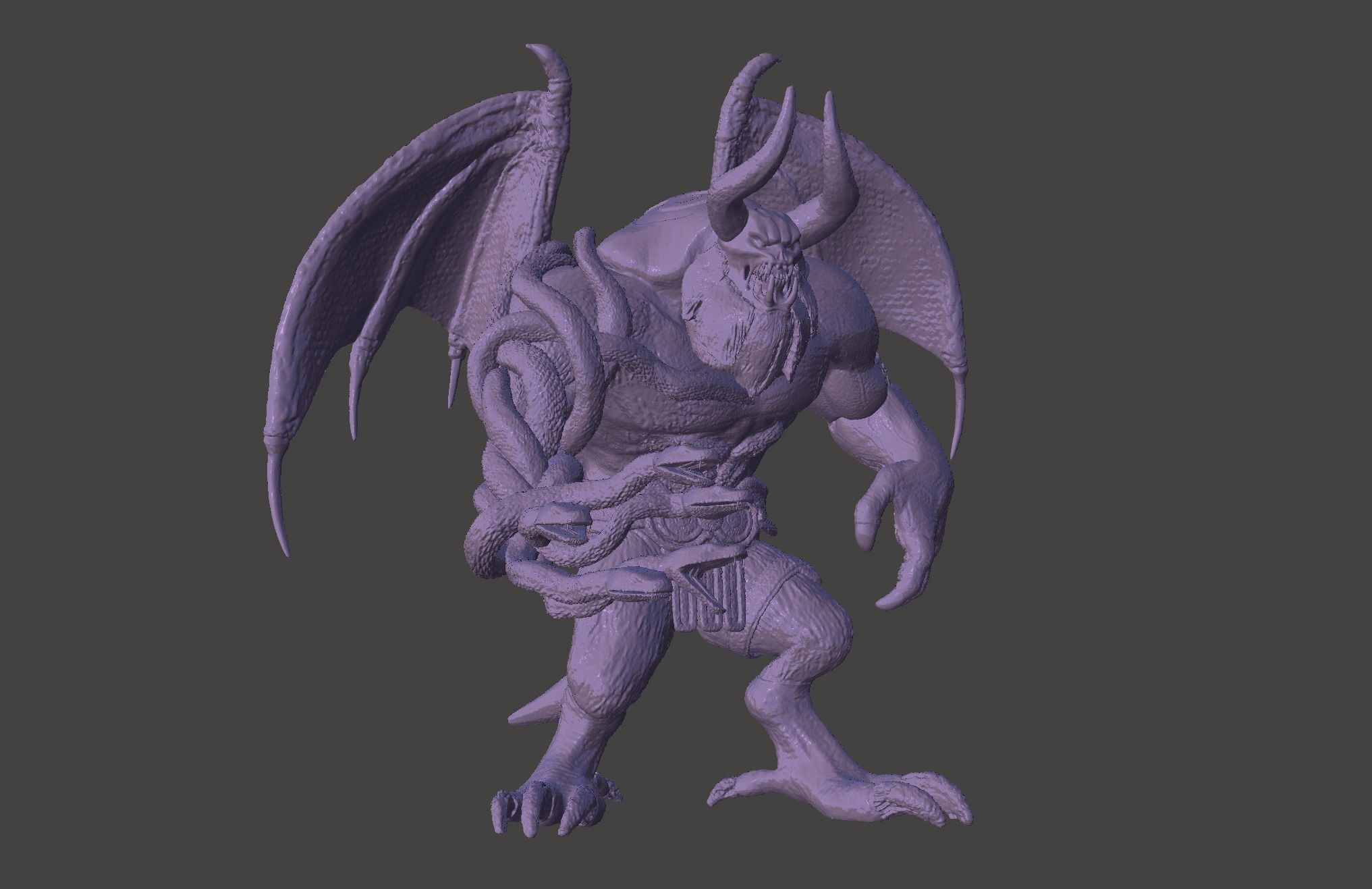 TRUE OGRE TEKKEN TAG TOURNAMENT TTT2 ULTRA-HIGH DETAILED STL 3D model ...