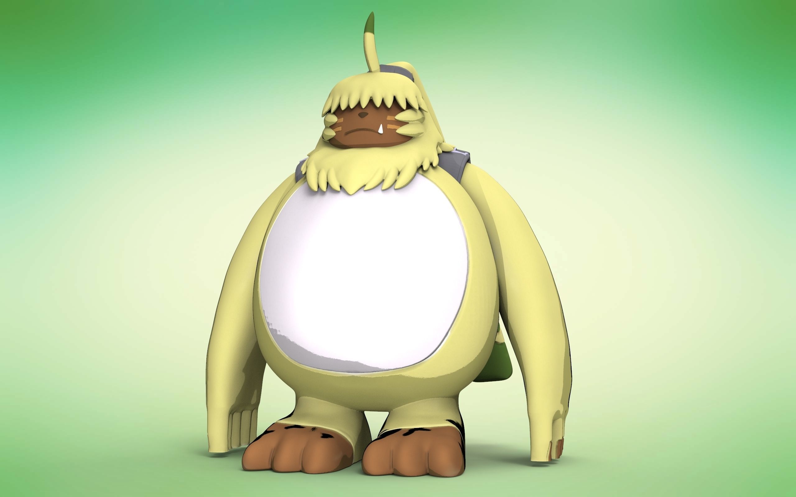 Angoramon Digimon Ghost game 3D model 3D printable | CGTrader