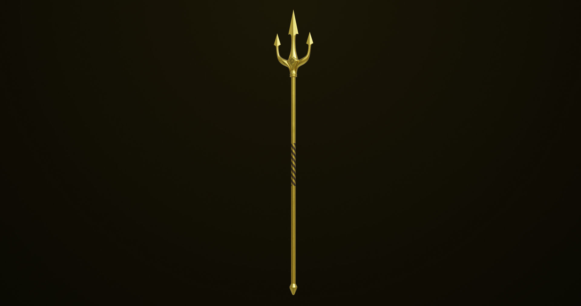 3D Model Collection Gold And Silver Trident All PBR Unity UE Textures ...