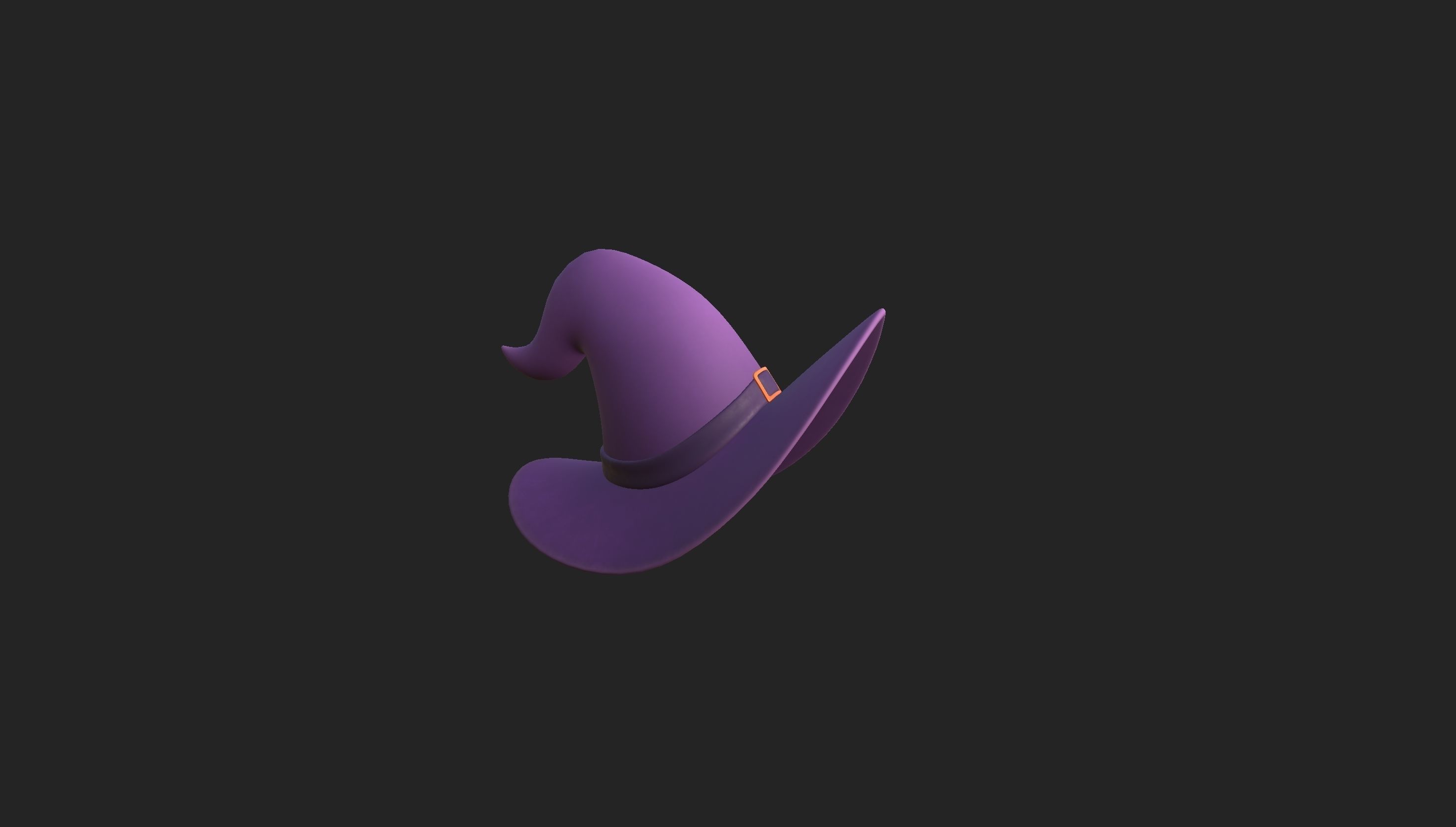 Hat019 Witch Hat 3D model | CGTrader