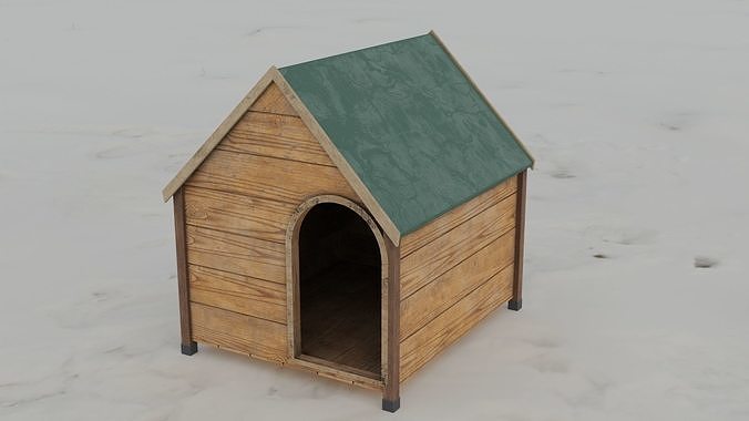 3D model Dog House 3D model VR / AR / low-poly | CGTrader