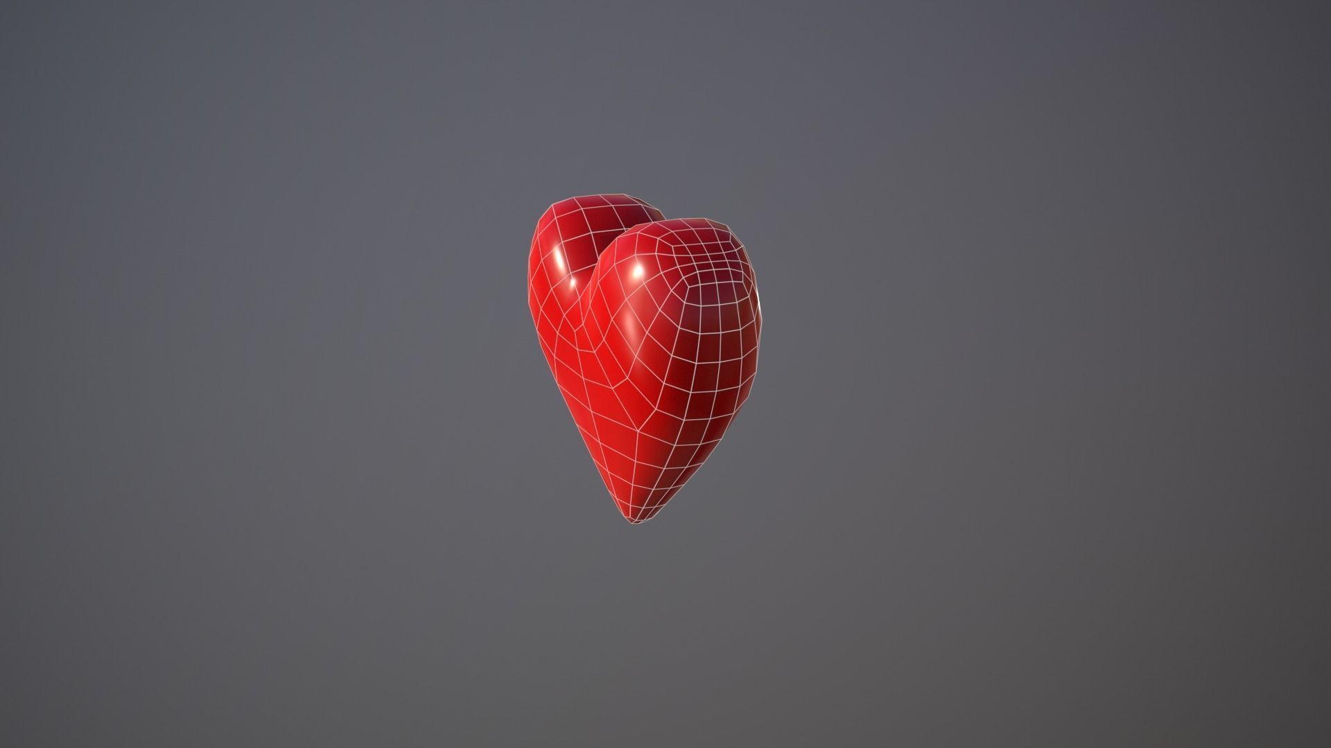 3D model Stylised Low Poly Heart VR / AR / low-poly | CGTrader