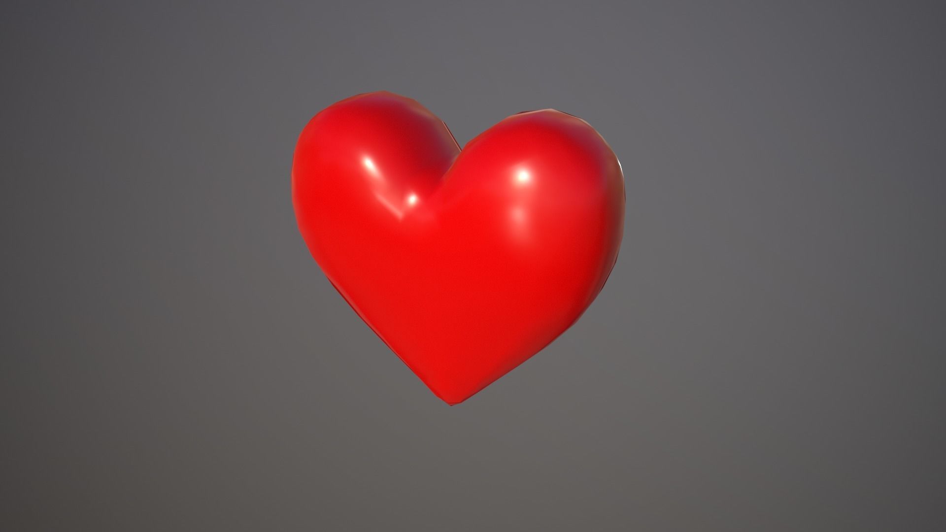 3D model Stylised Low Poly Heart VR / AR / low-poly | CGTrader