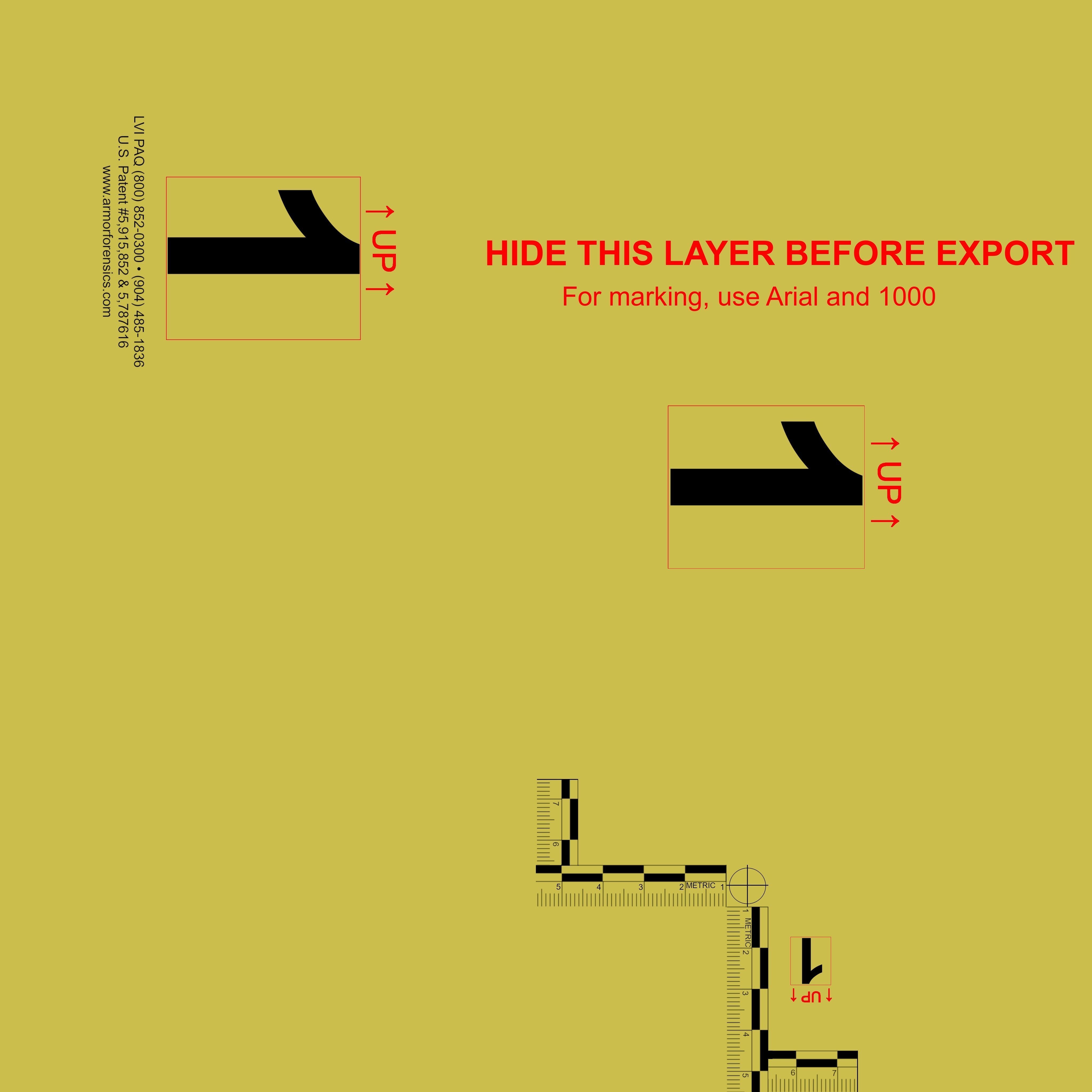 3D model Crime Scene - Evidence marker VR / AR / low-poly | CGTrader