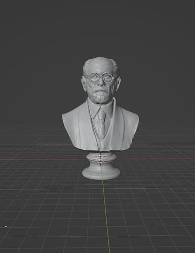 Sigmund Freud 3D model 3D printable | CGTrader