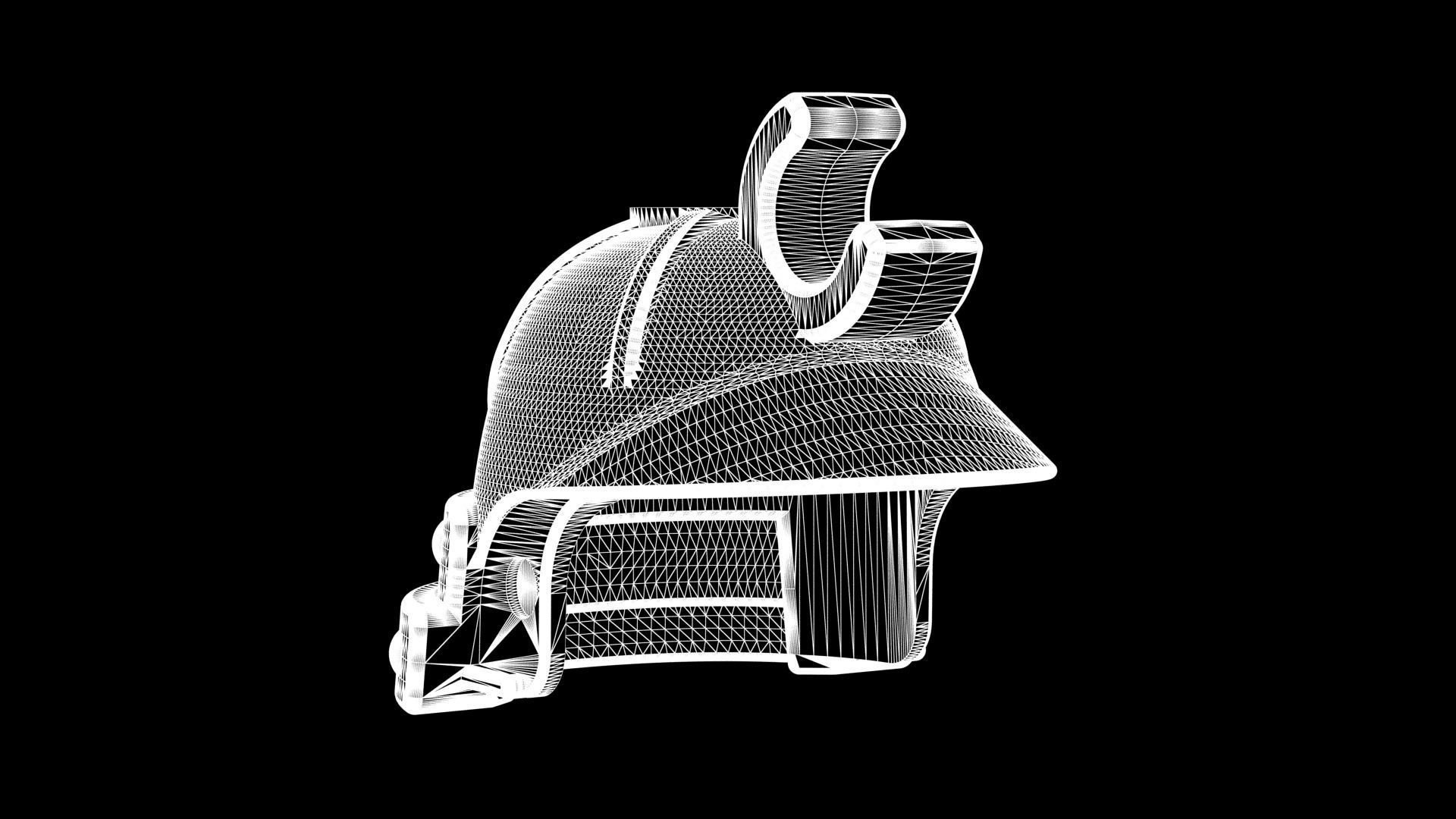 3D model Real Size Lego Samurai Helmat VR / AR / low-poly | CGTrader