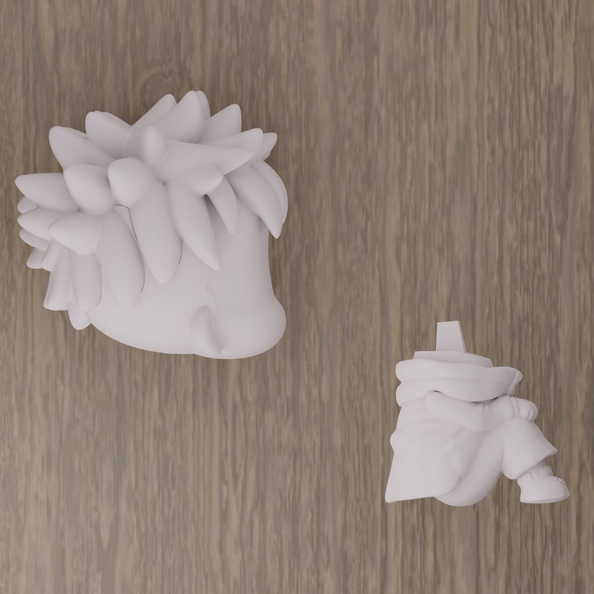 Itadori Yuji Chibi Jujutsu Kaisen STL files 3D print Ready 3D model 3D ...