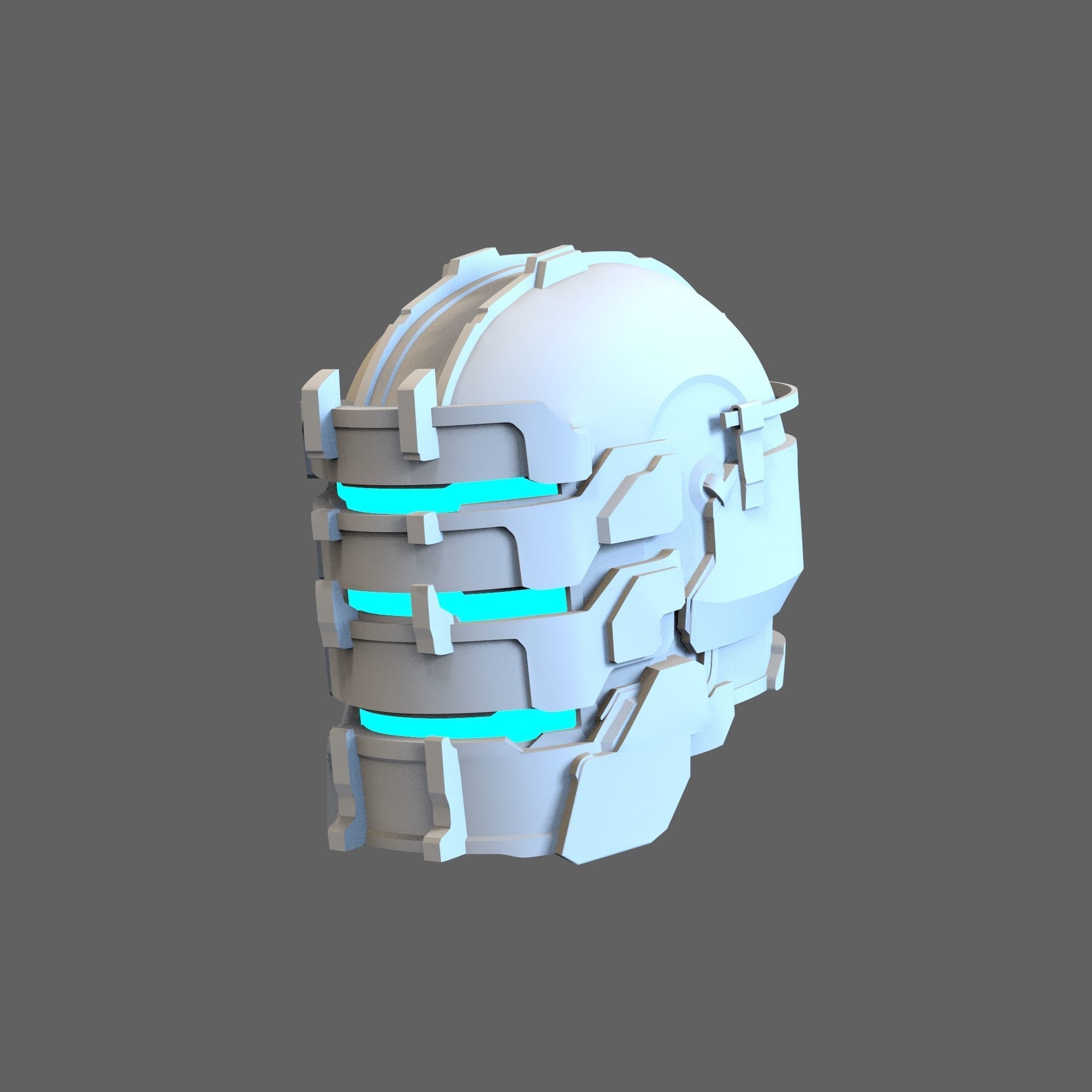 Dead Space Remake Isaac Clarke Full Wearable Helmet 3D model 3D ...
