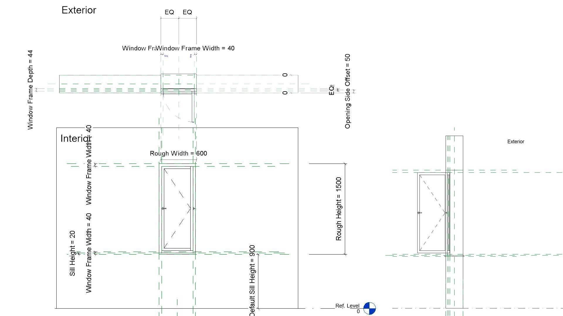 Single Opening Window 3D model | CGTrader