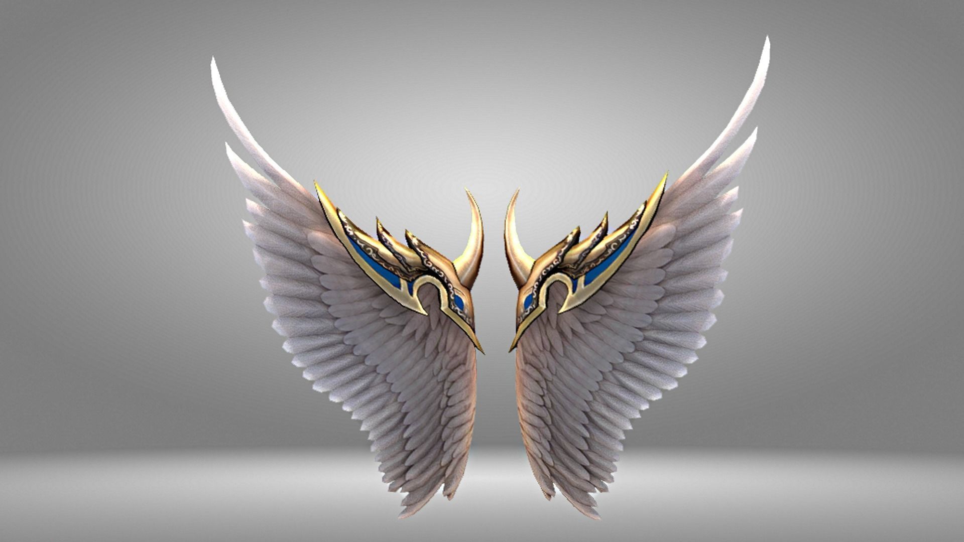 3D model Angel Wing VR / AR / low-poly | CGTrader