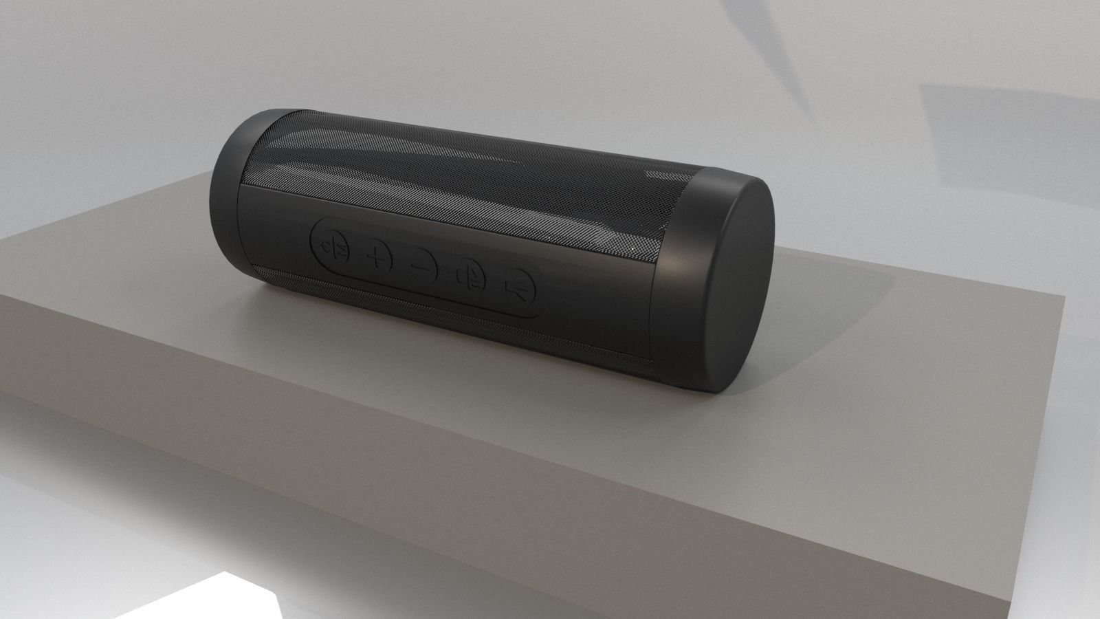 Generic bluetooth speaker 3D model | CGTrader