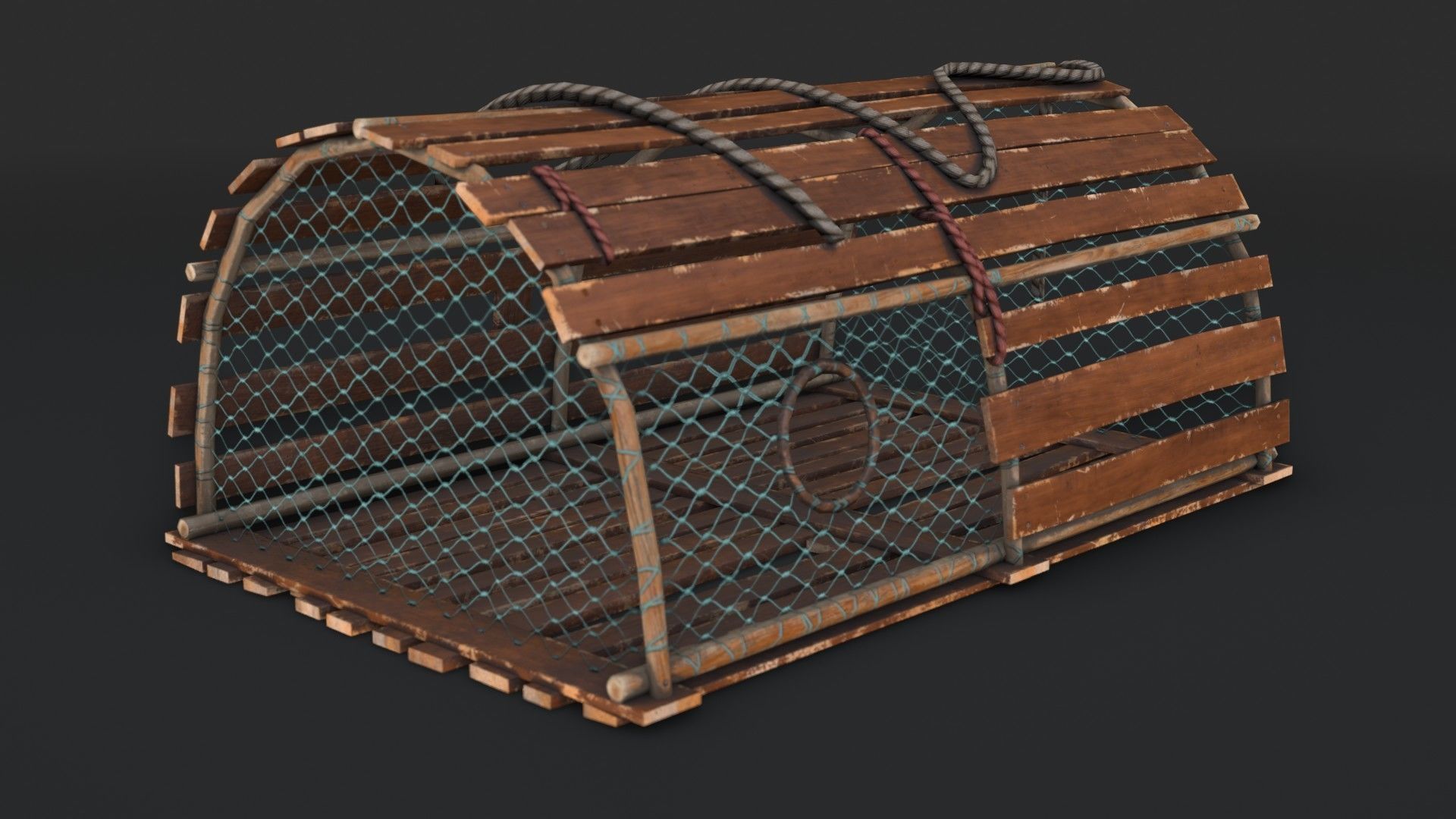 3D model Crab Trap 01 VR / AR / low-poly | CGTrader