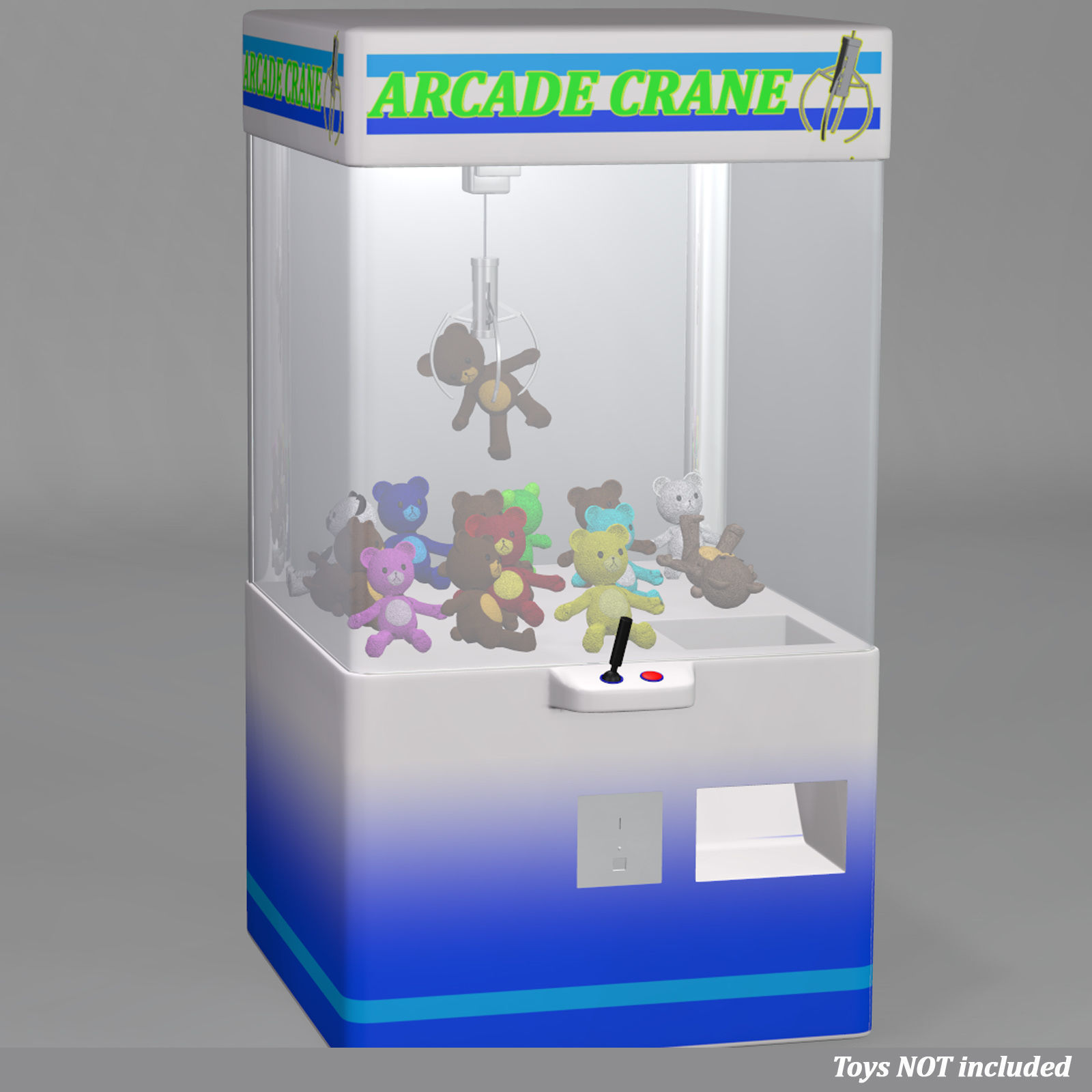 Arcade Crane Machine 3D model | CGTrader