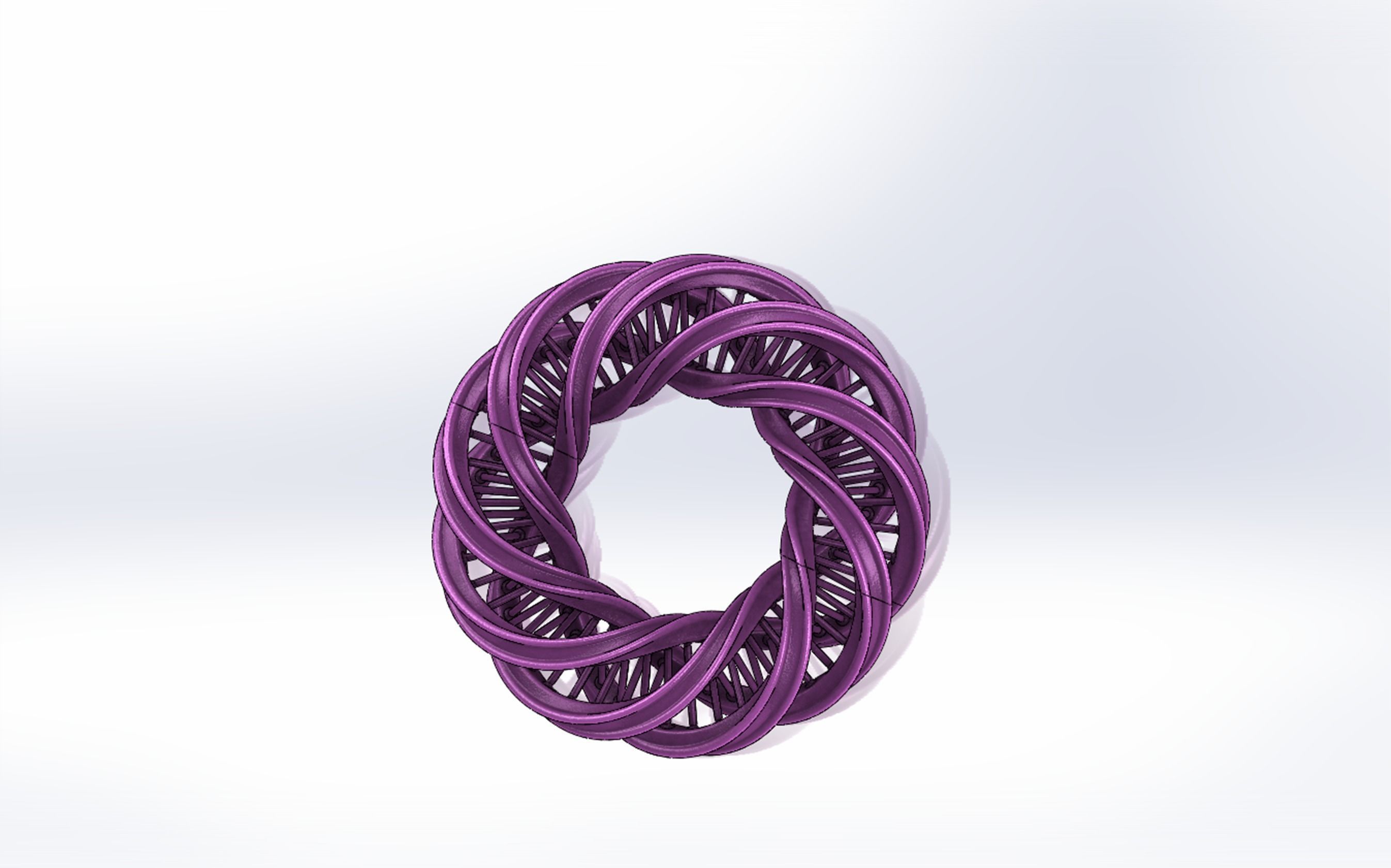 DNA loop 3D model | CGTrader