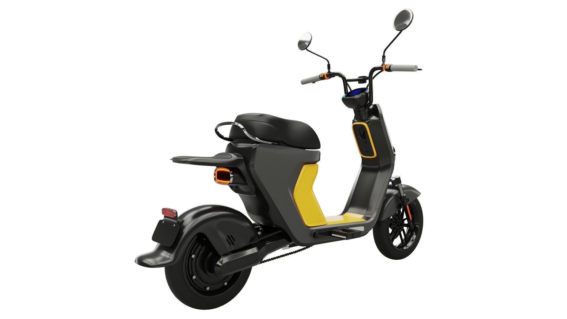 Segway eMoped C80 3D model | CGTrader