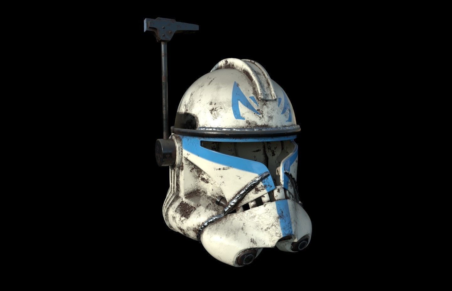 Captain Rex Clone Trooper Helmet 3d digital download 3D model 3D ...