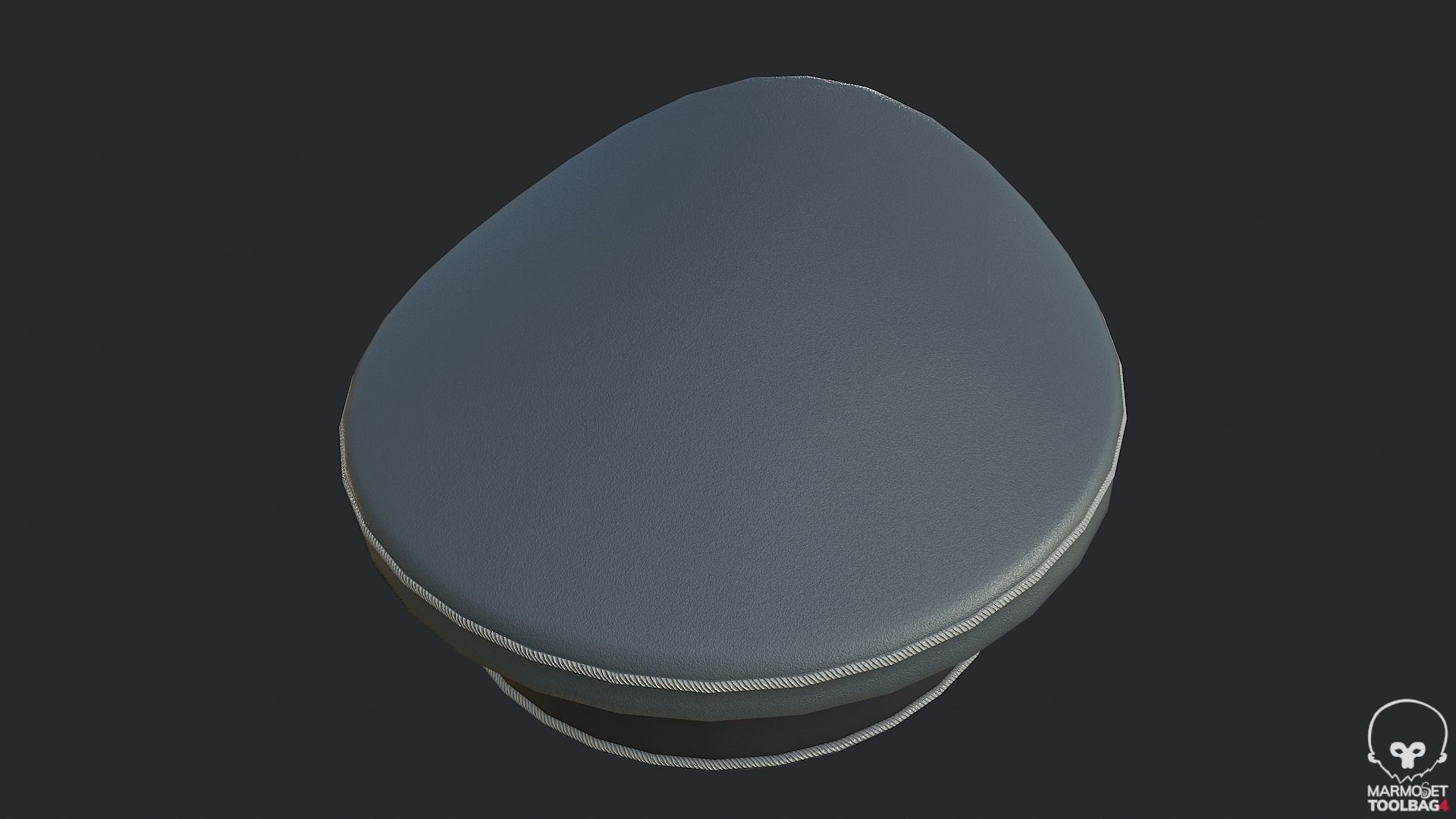 3D model WW2 German Officer Hat - WWII German Commander Hat VR / AR ...