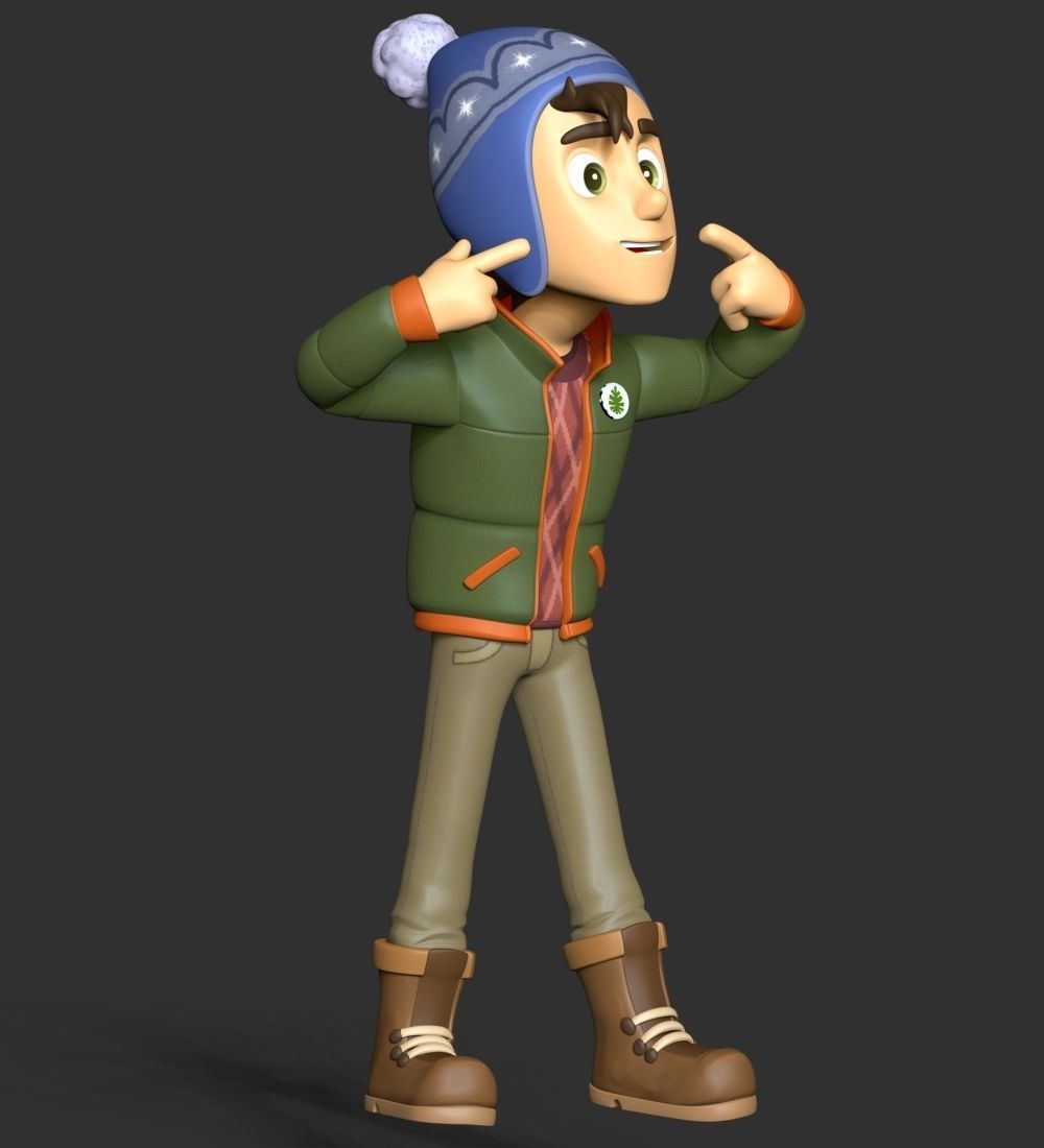 Jake - PAW Patrol 3D model 3D printable | CGTrader