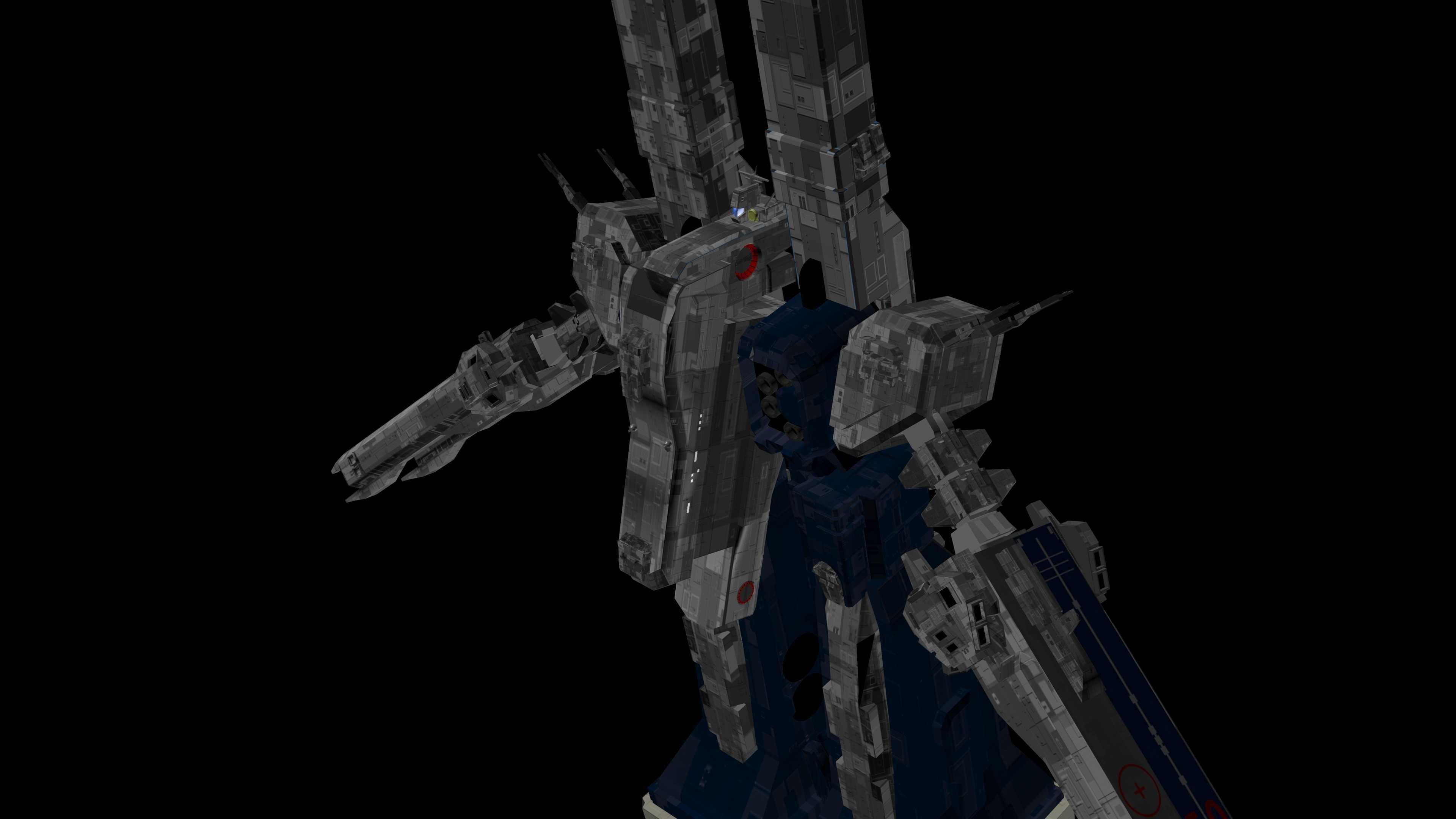 3D model Macross SDF-1 VR / AR / low-poly | CGTrader