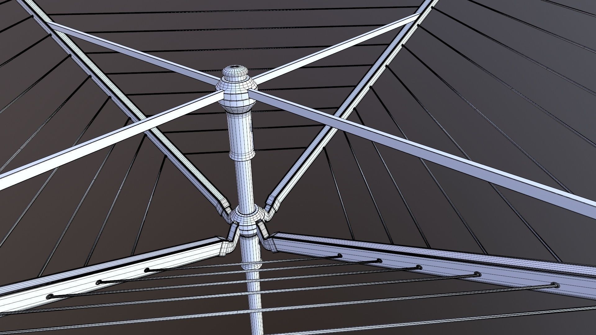 Rotary Drying Rack 3D model | CGTrader