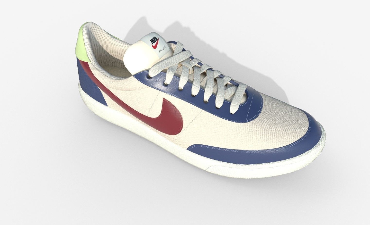 3D model Nike Killshot Low-poly 3D model VR / AR / low-poly | CGTrader