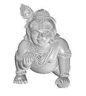 Lord krishna 3D print model 3D model 3D printable | CGTrader