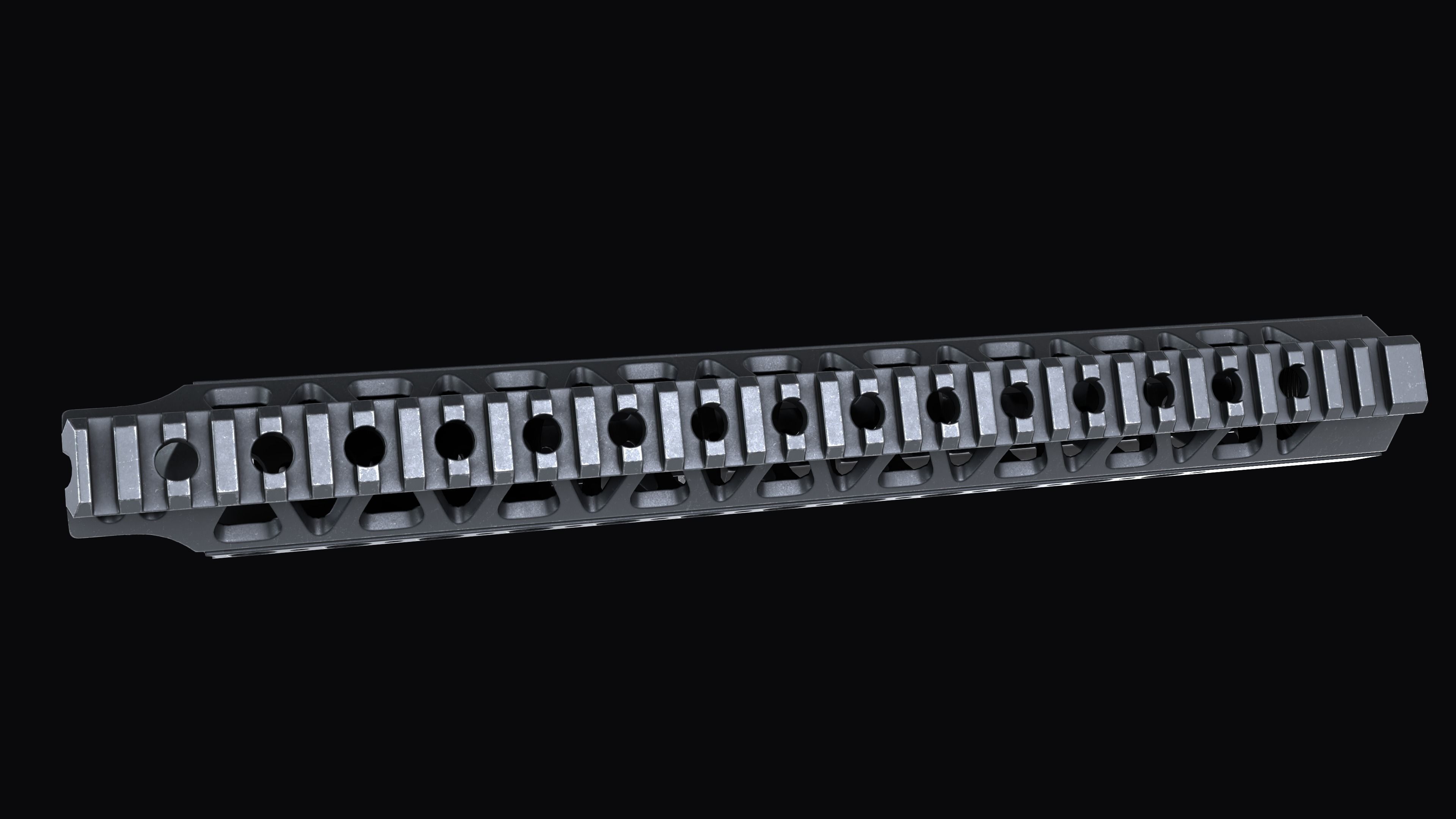 3D model Handguard AR-15 LVOA-S VR / AR / low-poly | CGTrader
