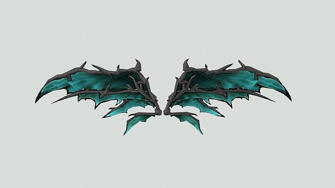 3D model Dragon Wing VR / AR / low-poly | CGTrader