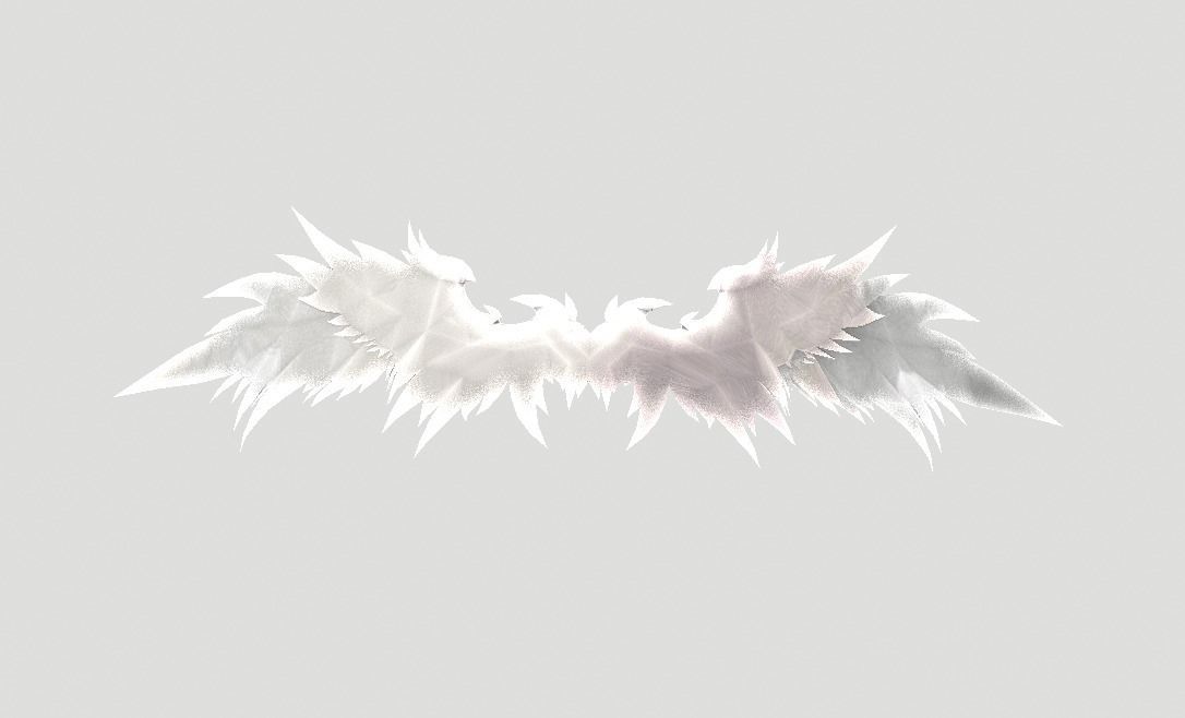 3D model Futuristic Wing VR / AR / low-poly | CGTrader