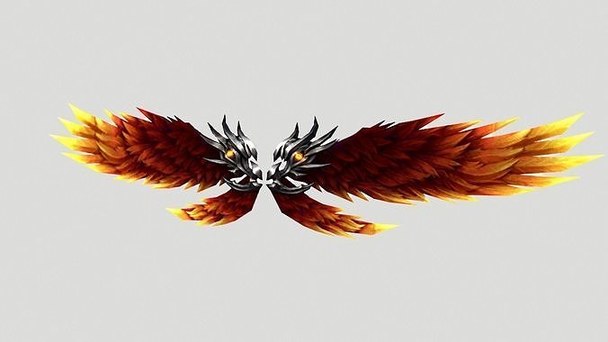 3D model Demon Wing VR / AR / low-poly | CGTrader
