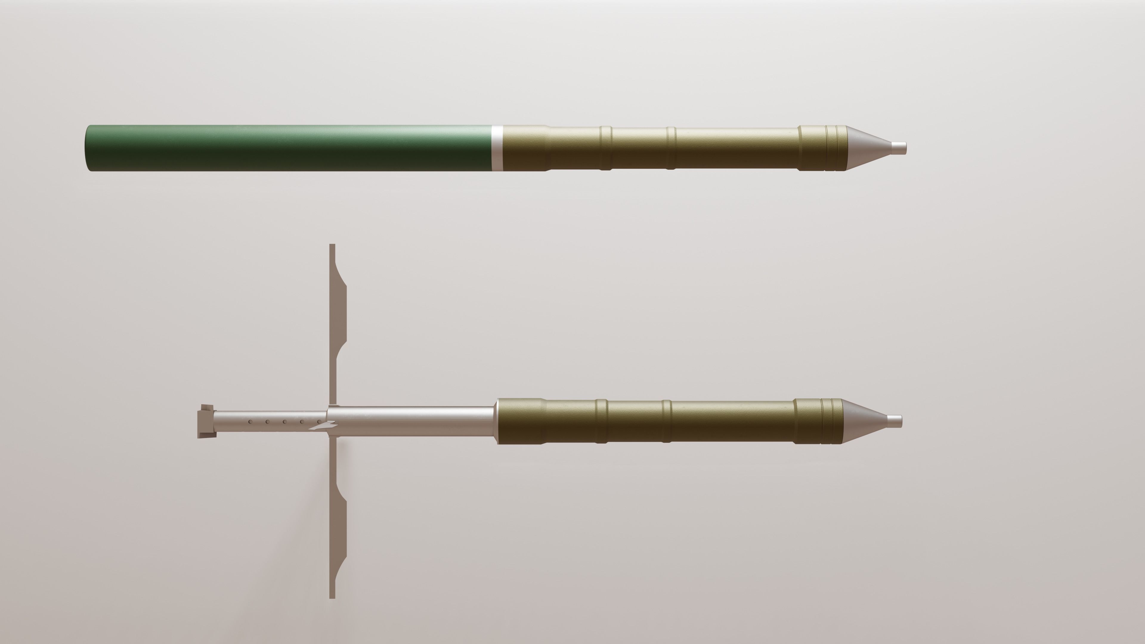3D model Ultimate RPG 7 Pack With Rockets VR / AR / low-poly | CGTrader