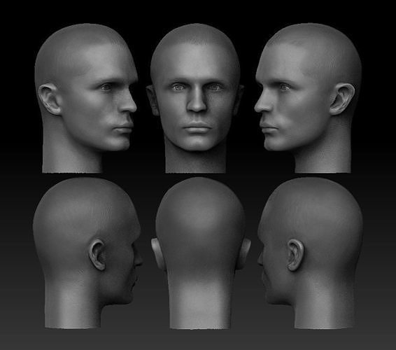 ONE6 SCALE HEAD - STARKILLER - STAR WARS FORCE UNLEASHED 3D model 3D ...