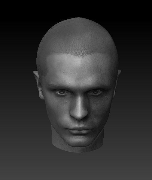 ONE6 SCALE HEAD - STARKILLER - STAR WARS FORCE UNLEASHED 3D model 3D ...