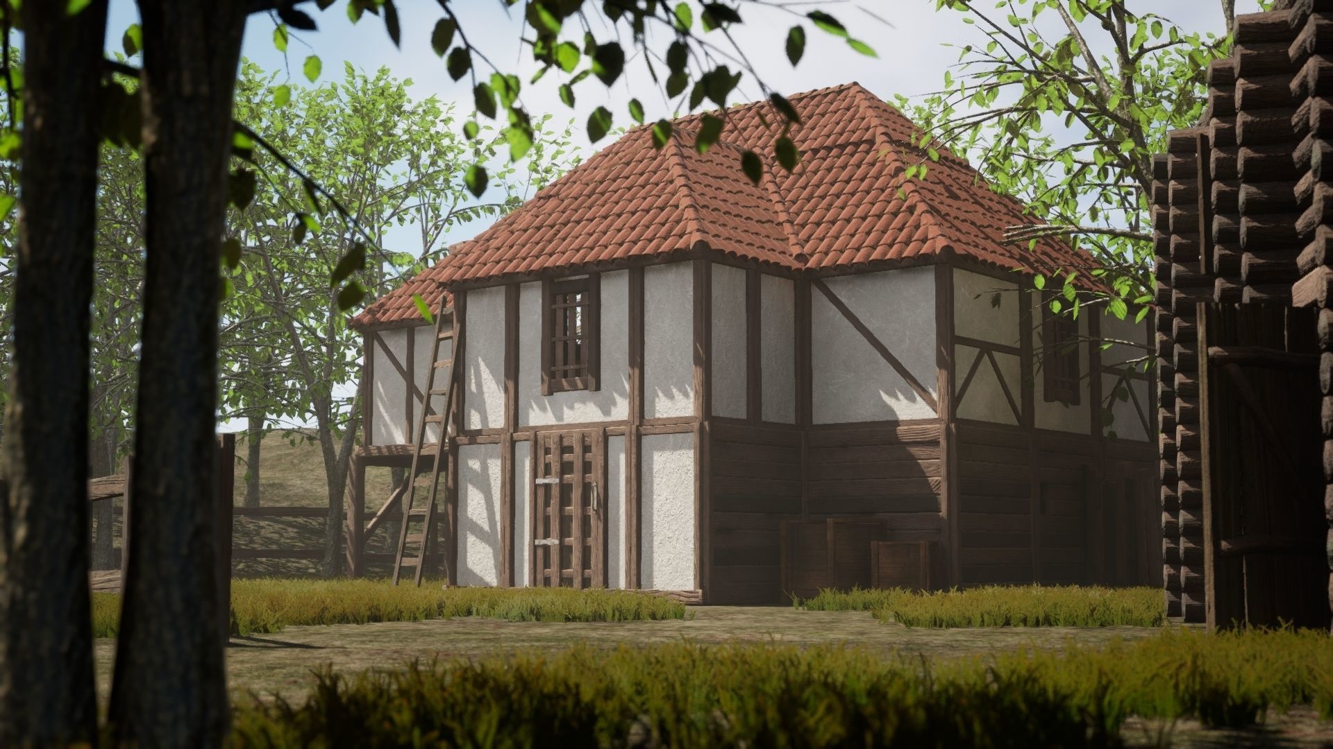3D model Modular Medieval Environment VR / AR / low-poly | CGTrader