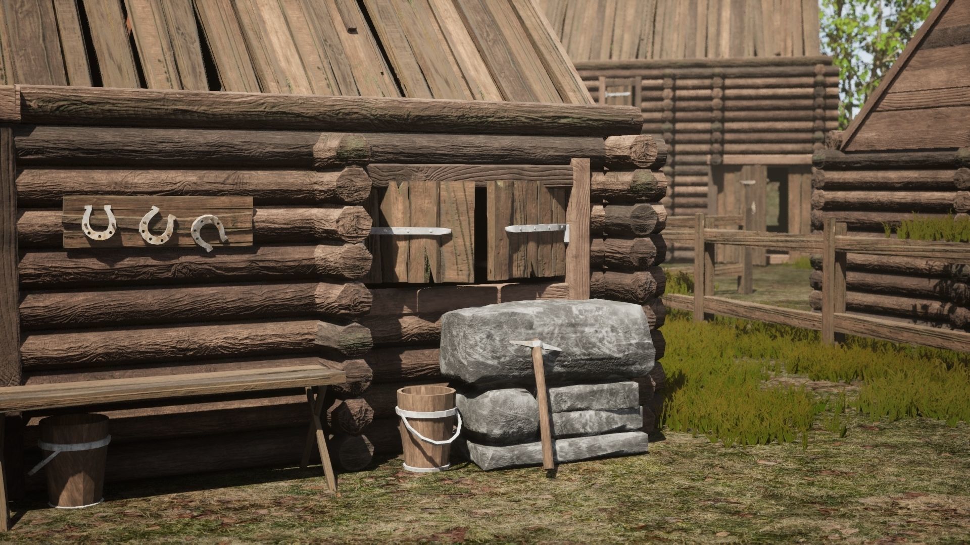 3D model Modular Medieval Environment VR / AR / low-poly | CGTrader