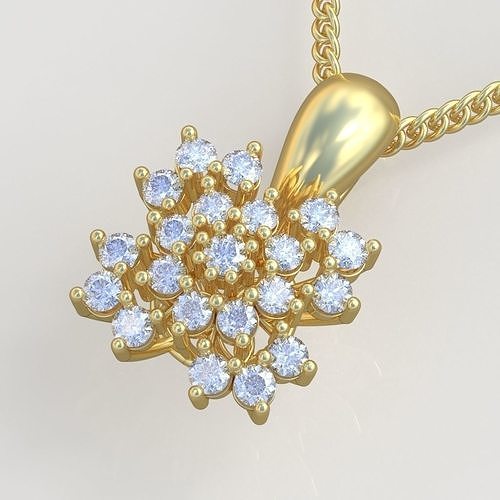 Exclusive Pendant model 3D 0207 printable model6 3D model 3D printable ...