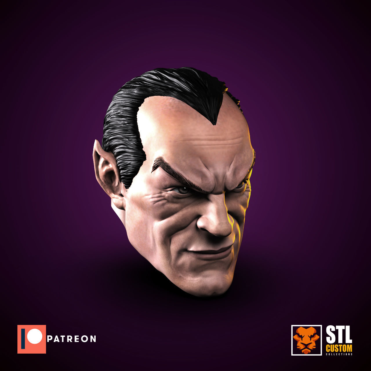 Black Adam 3D model 3D printable | CGTrader