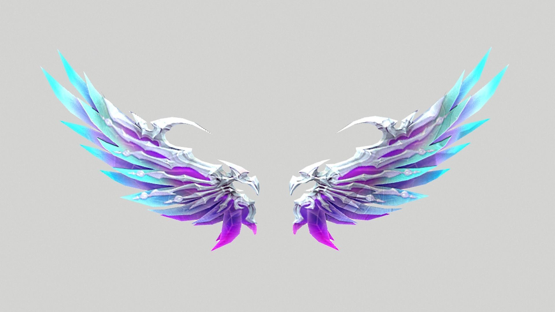 3D model Futuristic Wing VR / AR / low-poly | CGTrader